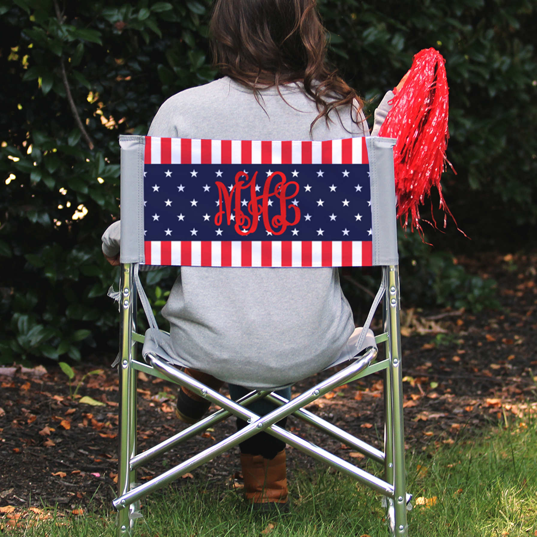 Personalized Tailgate Chair - Marleylilly