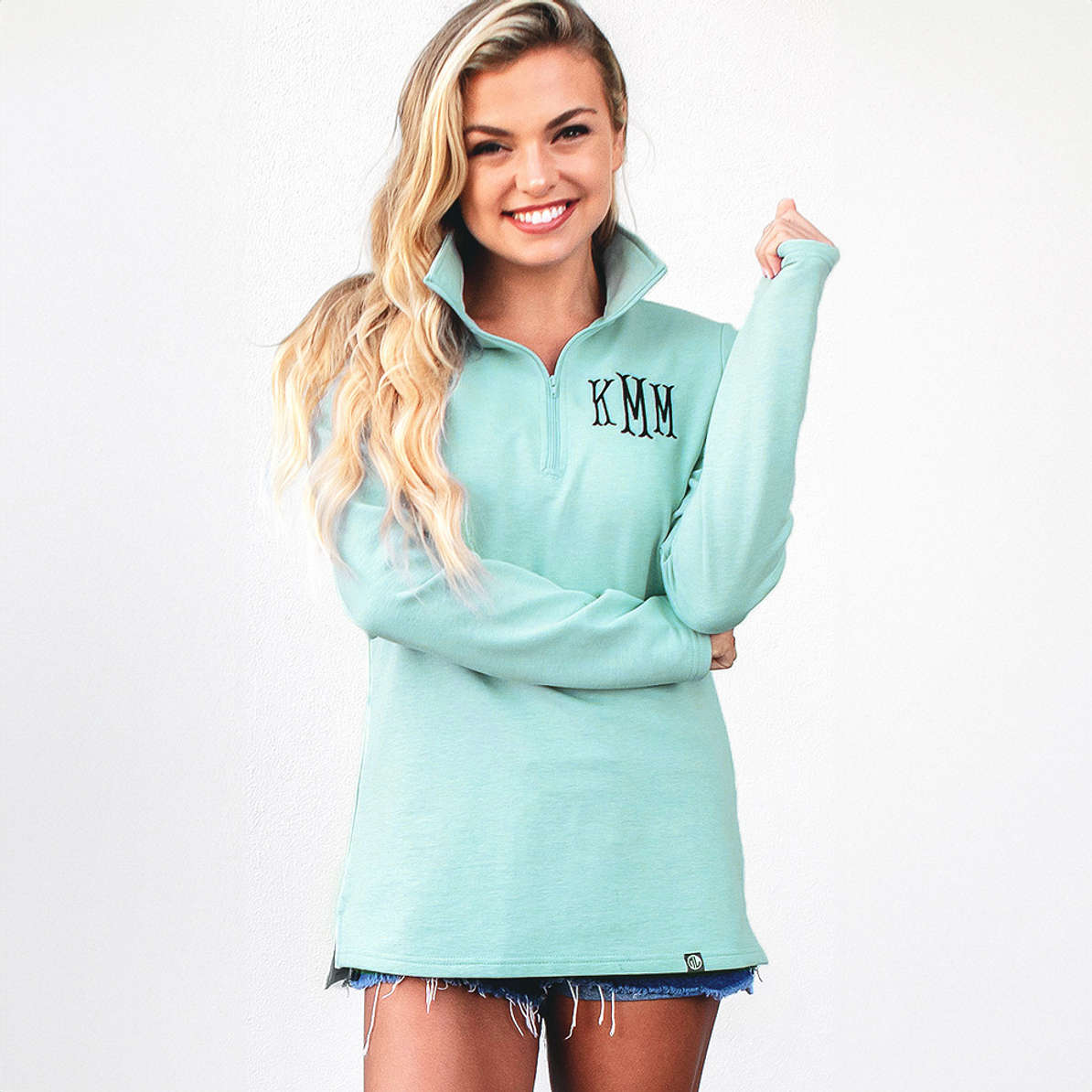 Monogram Pullover Sweatshirt - Marleylilly