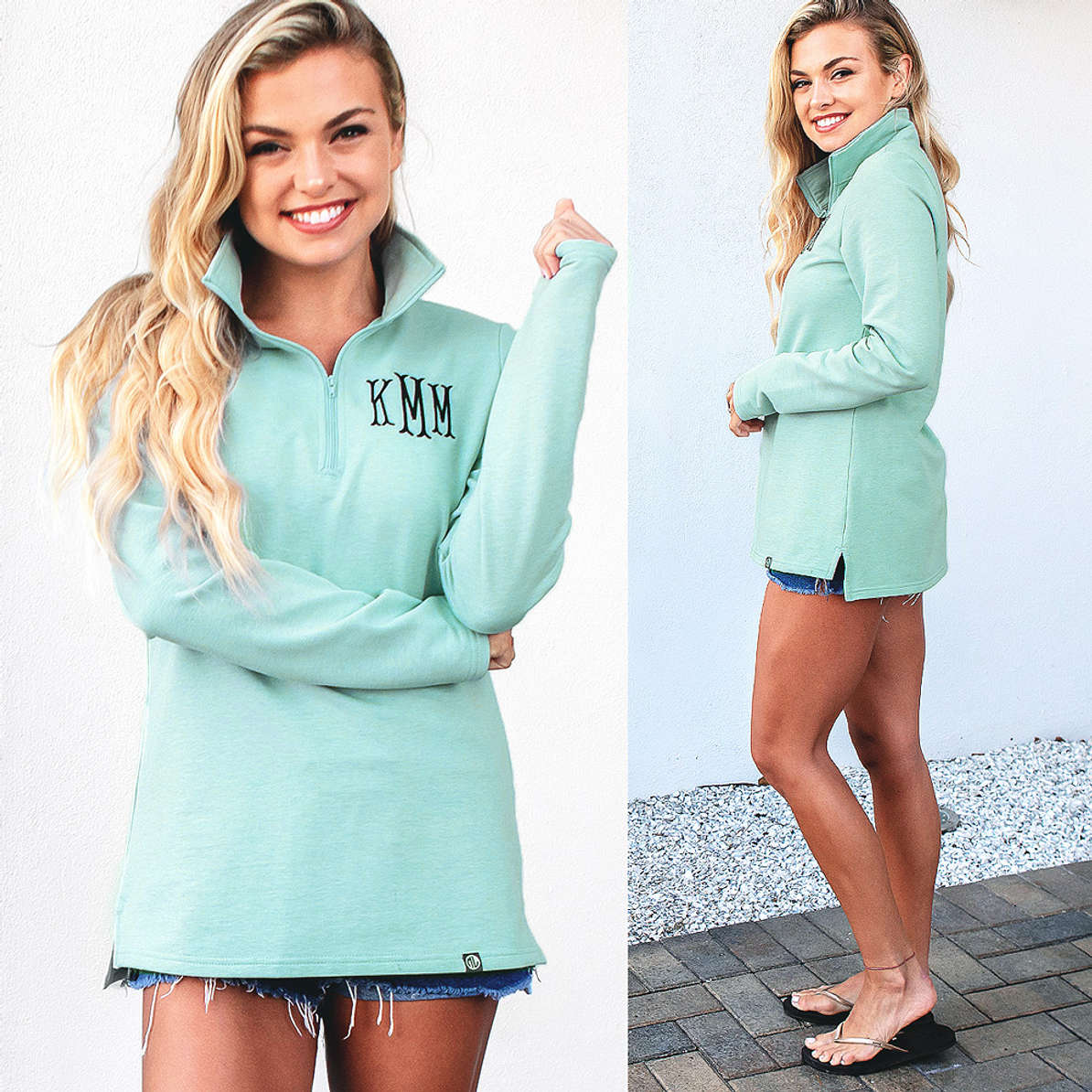 Monogram Pullover Sweatshirt - Marleylilly