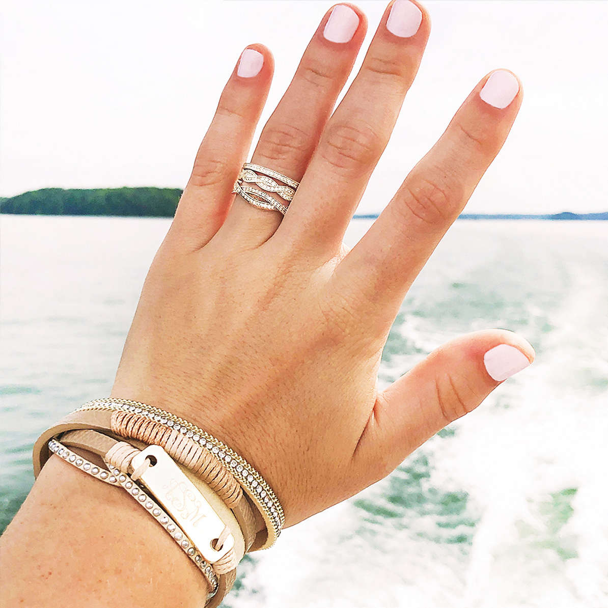 Sterling Silver Stackable Ring Set - Marleylilly