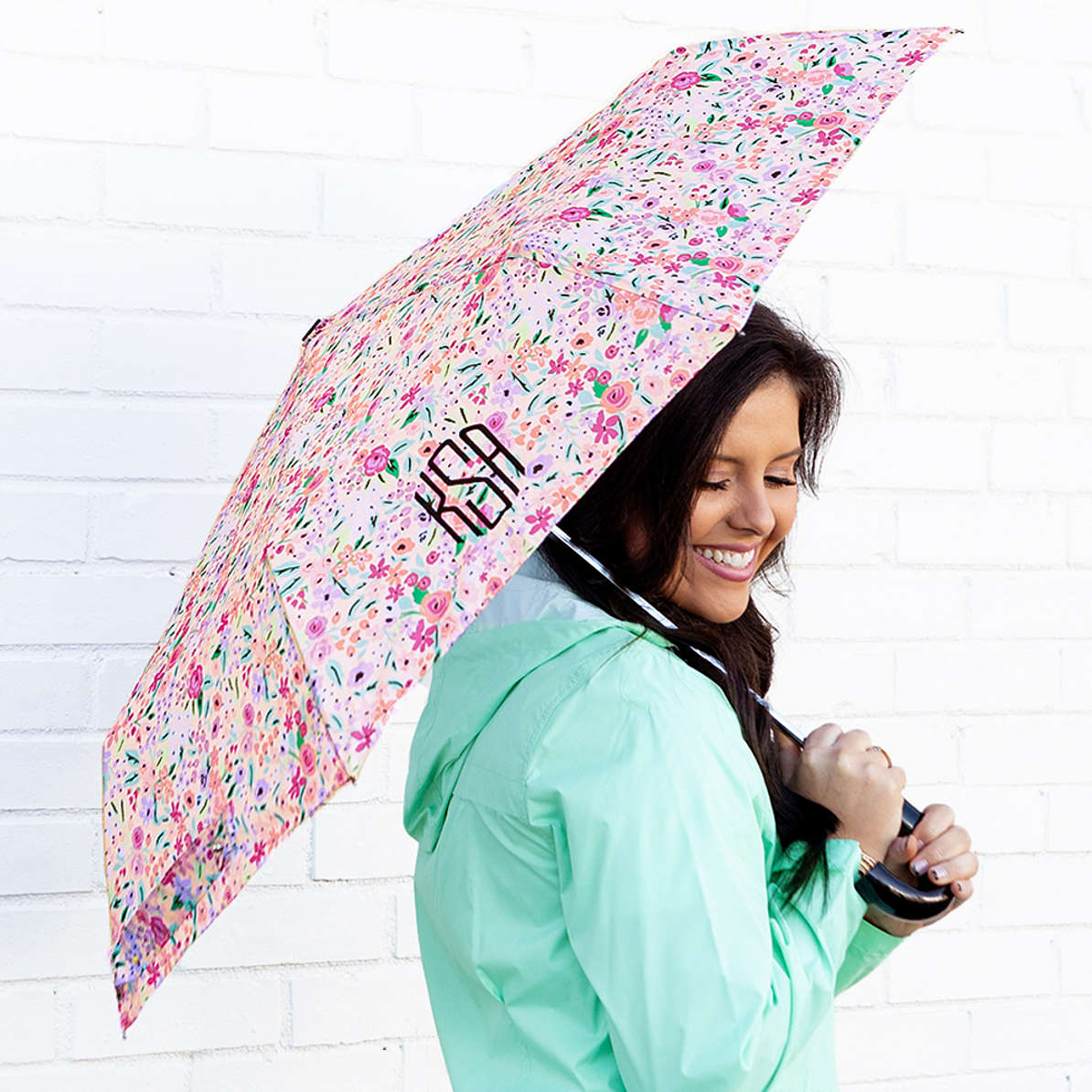 Monogrammed Umbrella - Personalized Umbrella