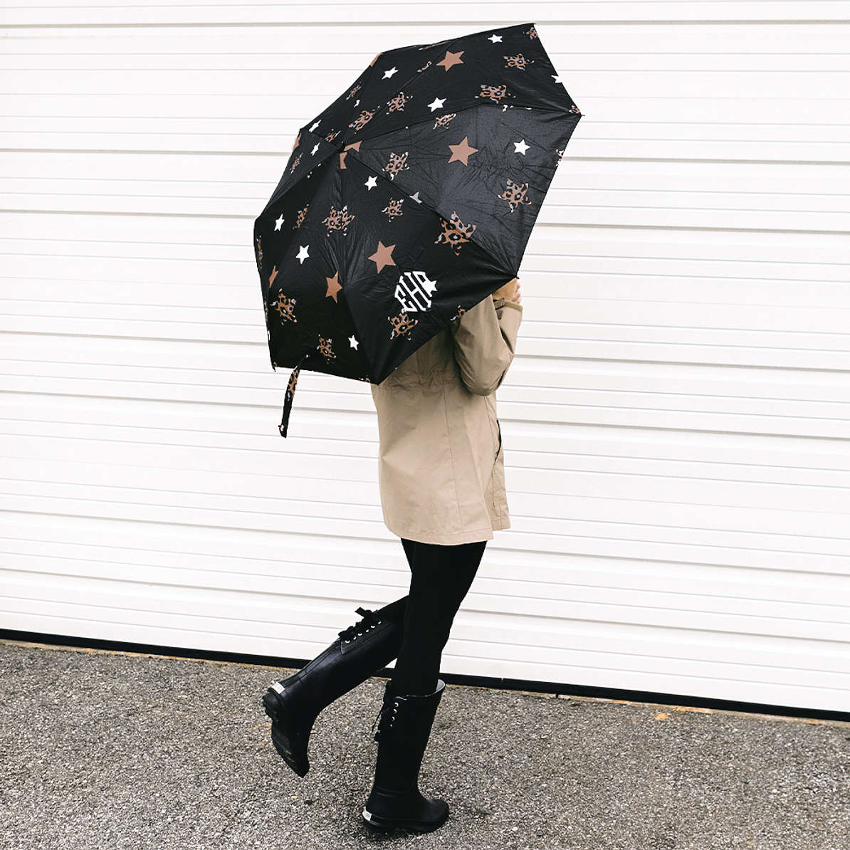 Monogrammed Umbrella - Personalized Umbrella