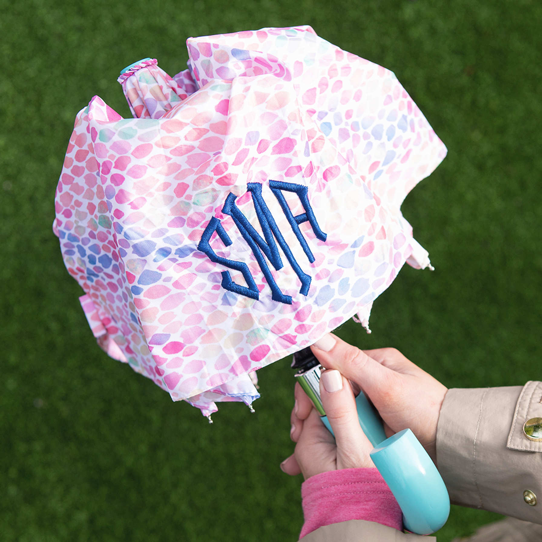 Monogrammed Umbrella - Personalized Umbrella