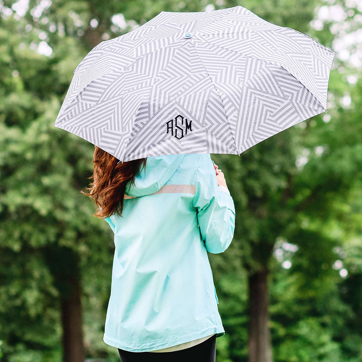 Monogrammed Umbrella - Personalized Umbrella