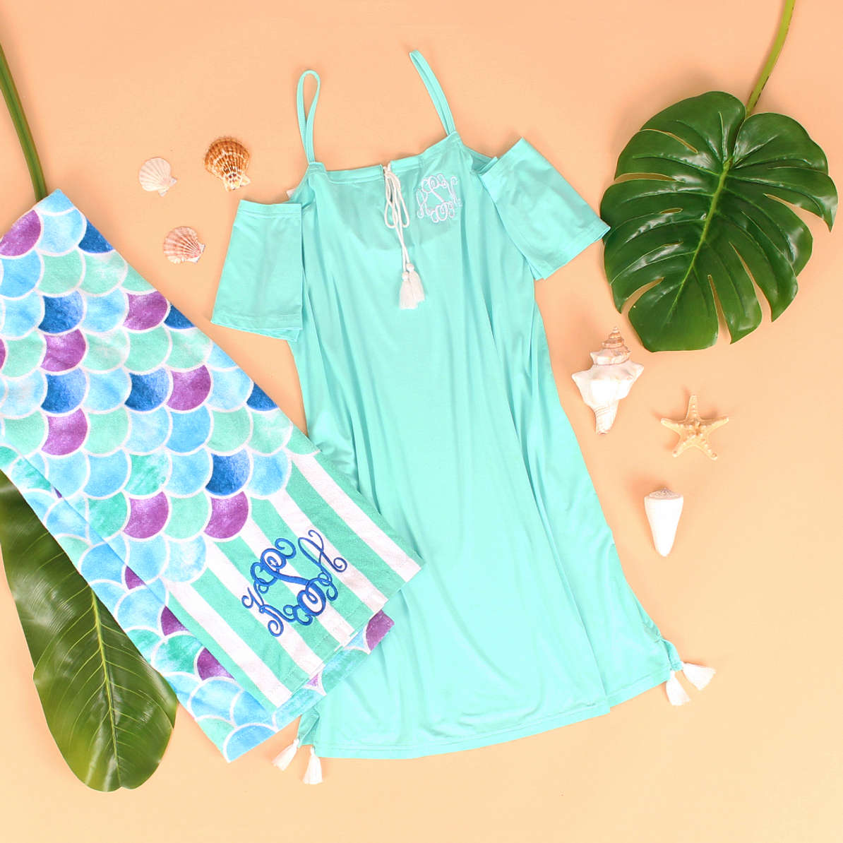 Women's Personalized Tassel Coverup - Marleylilly