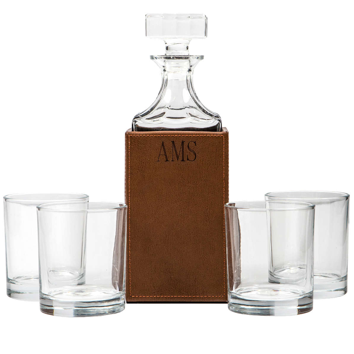 Monogrammed Decanter Set