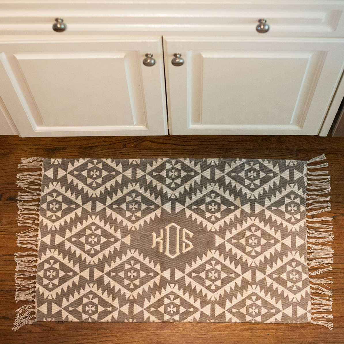 Monogrammed Door Mat — Monogrammed Welcome Mat