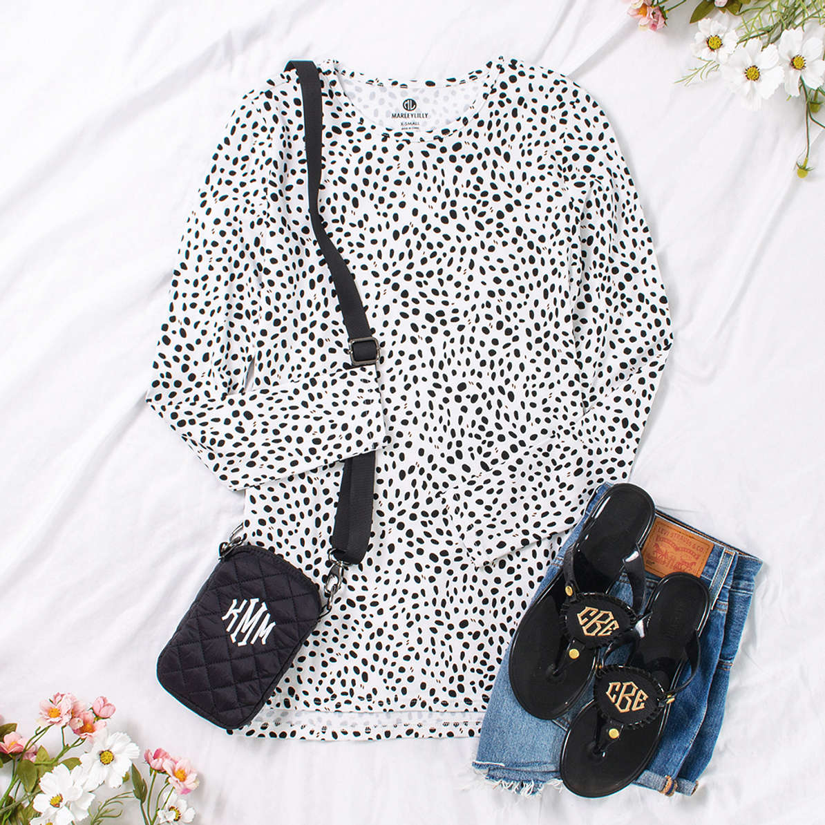 Dropped Hem Layering Tee Tunic - Multiple Colors | Marleylilly