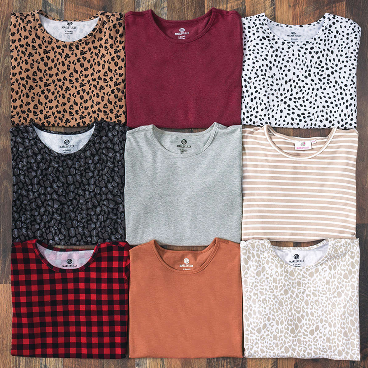 Dropped Hem Layering Tee Tunic - Multiple Colors | Marleylilly