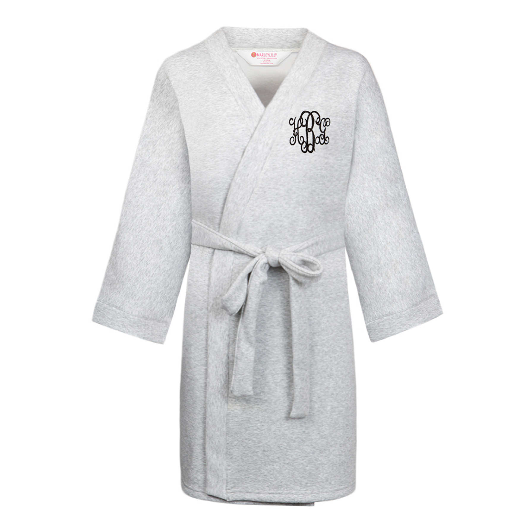Monogrammed Sweatshirt Robe - Marleylilly