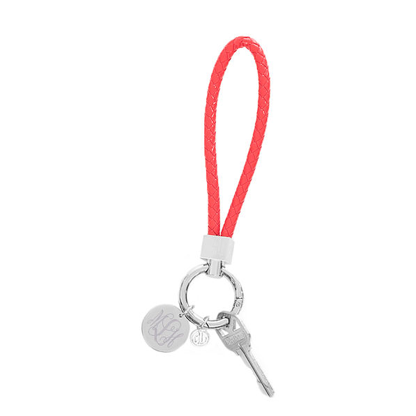 Personalized Braided Key Fob - Marleylilly