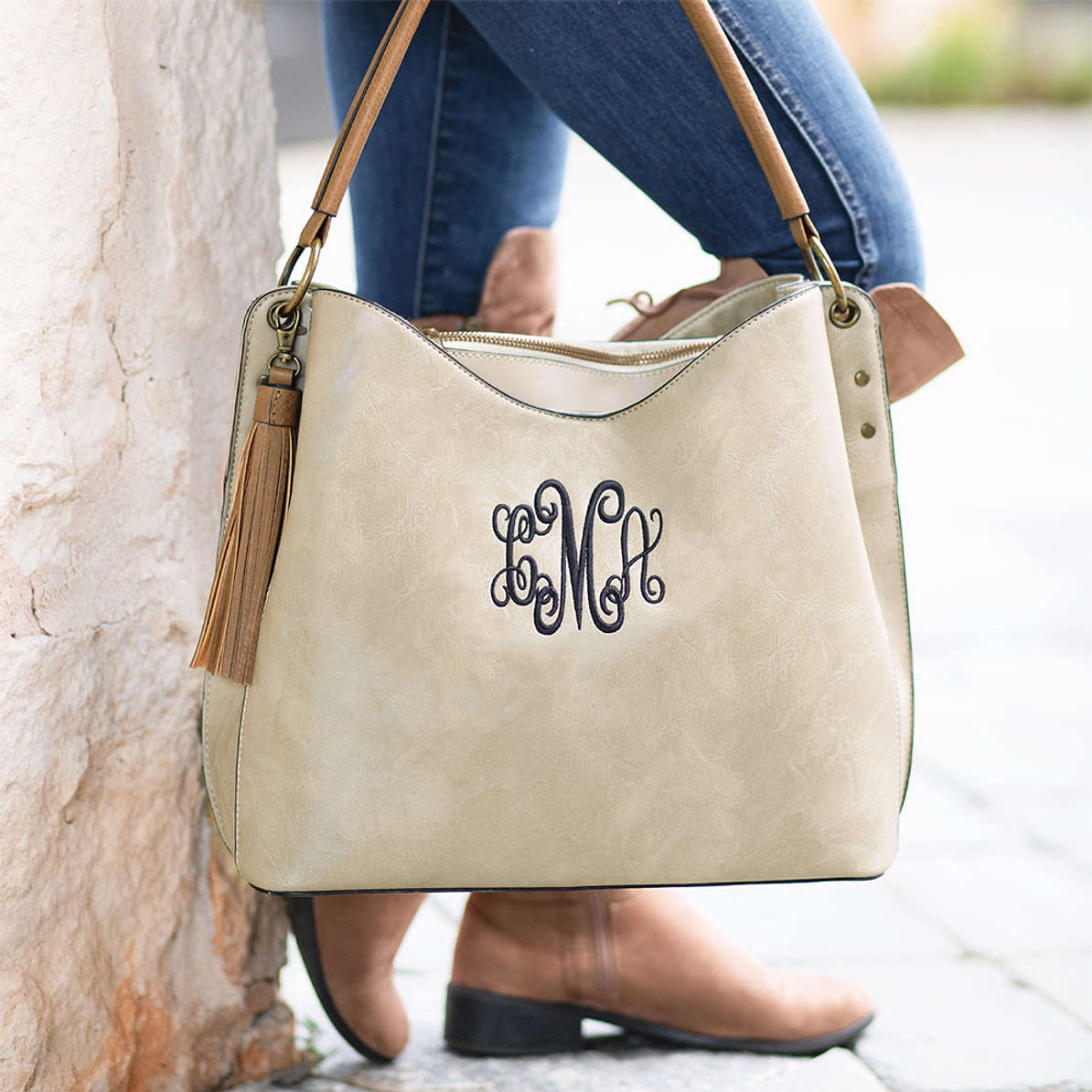 Monogrammed Cheyenne Purse - Marleylilly