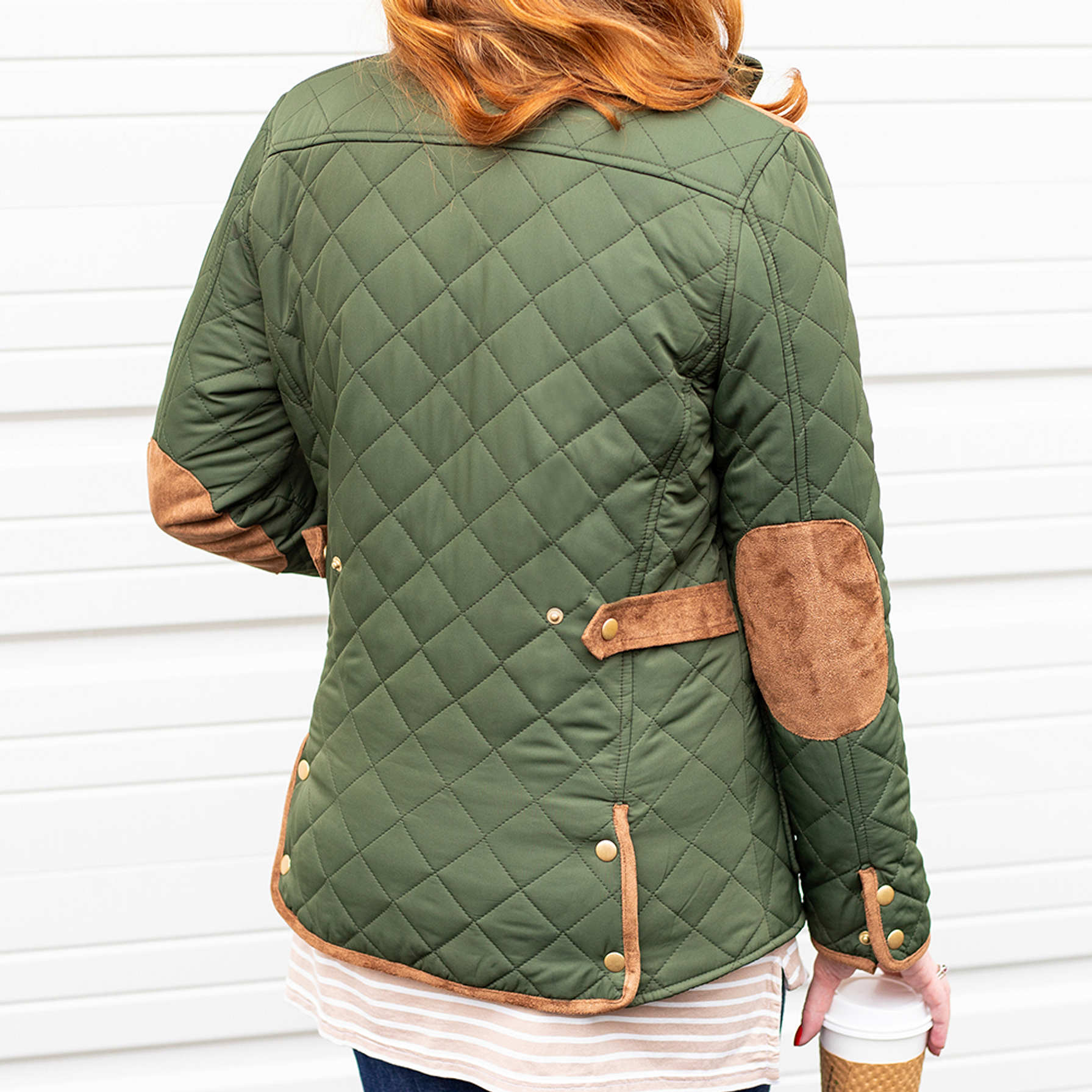 Personalized Quilted Winter Coat