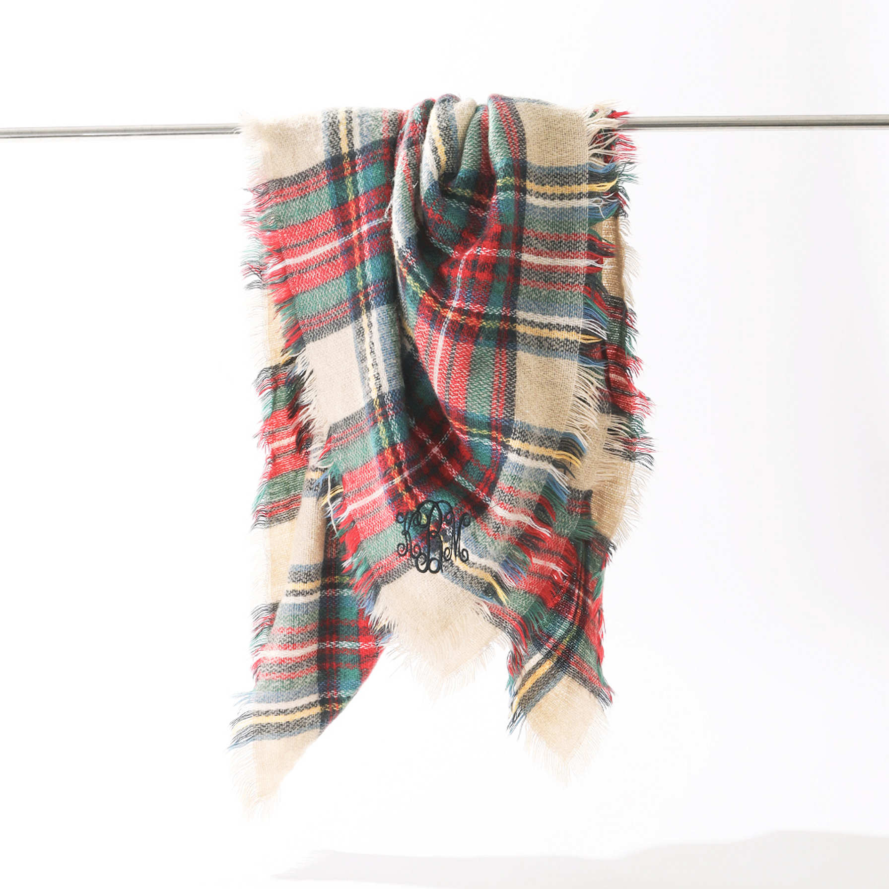 Personalized Plaid Scarf | Marleylilly