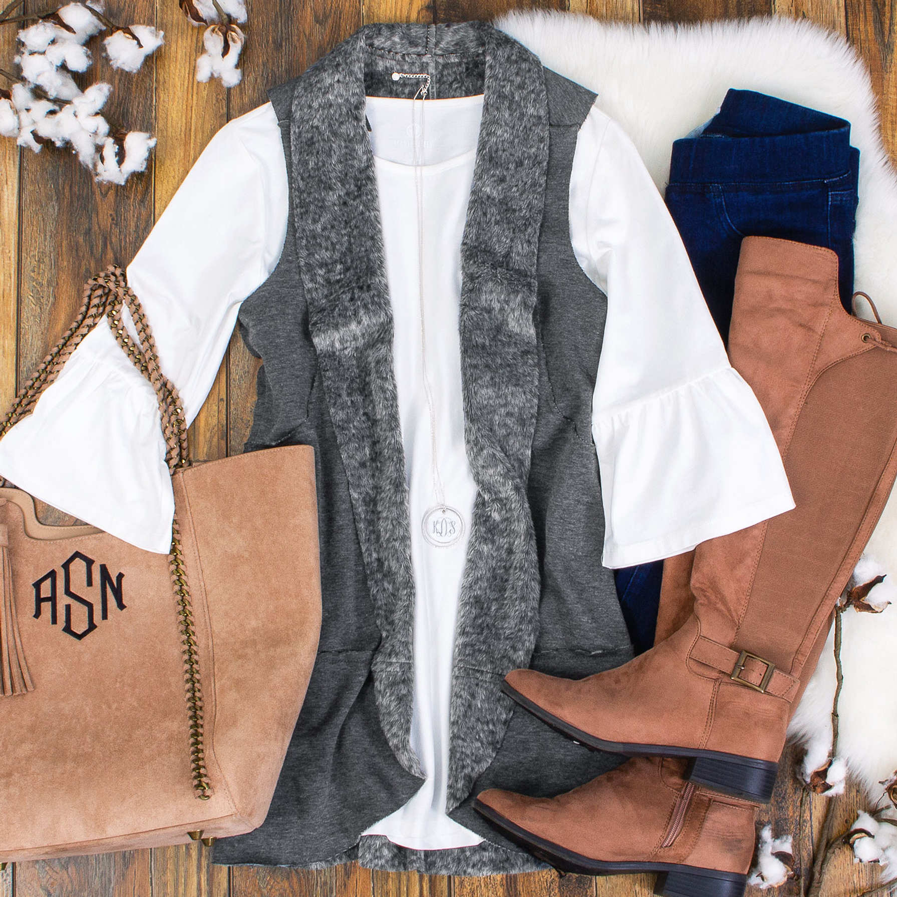 two-sided Madison Vest