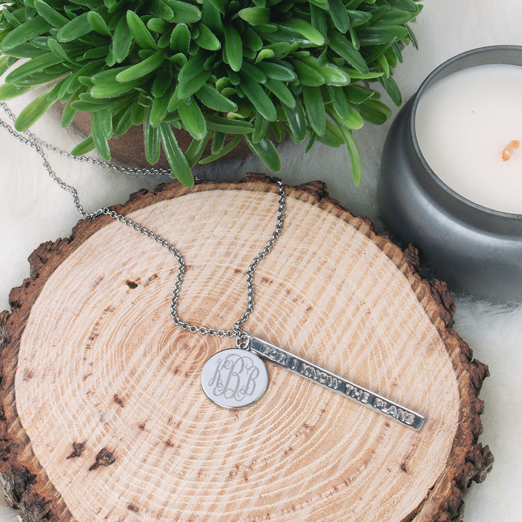 Personalized Jeremiah 29:11 Necklace