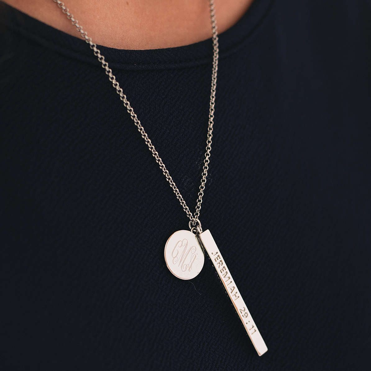 Personalized Jeremiah 29:11 Necklace