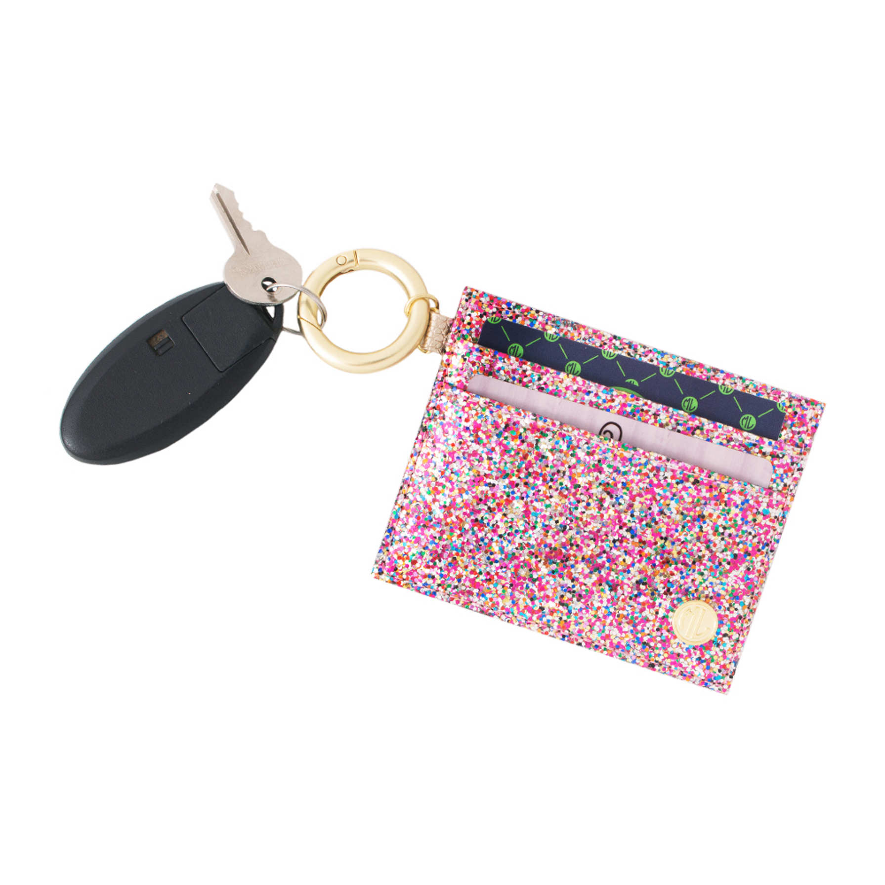 Colorful Glitter Card Case - Marleylilly