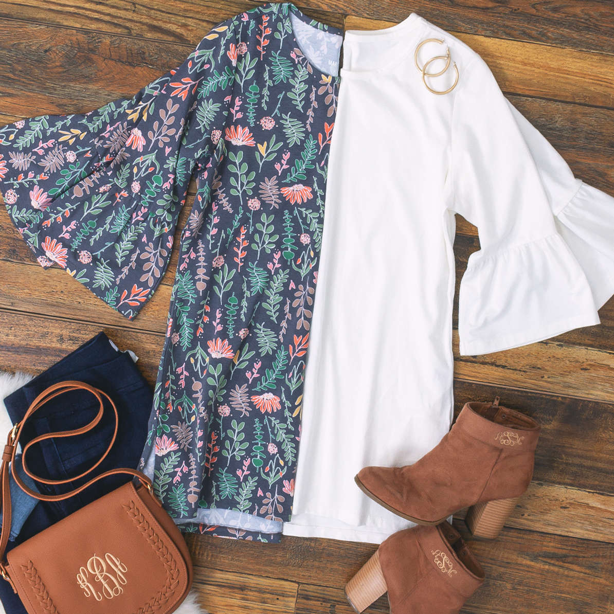 Bell Sleeve Layering Tunic