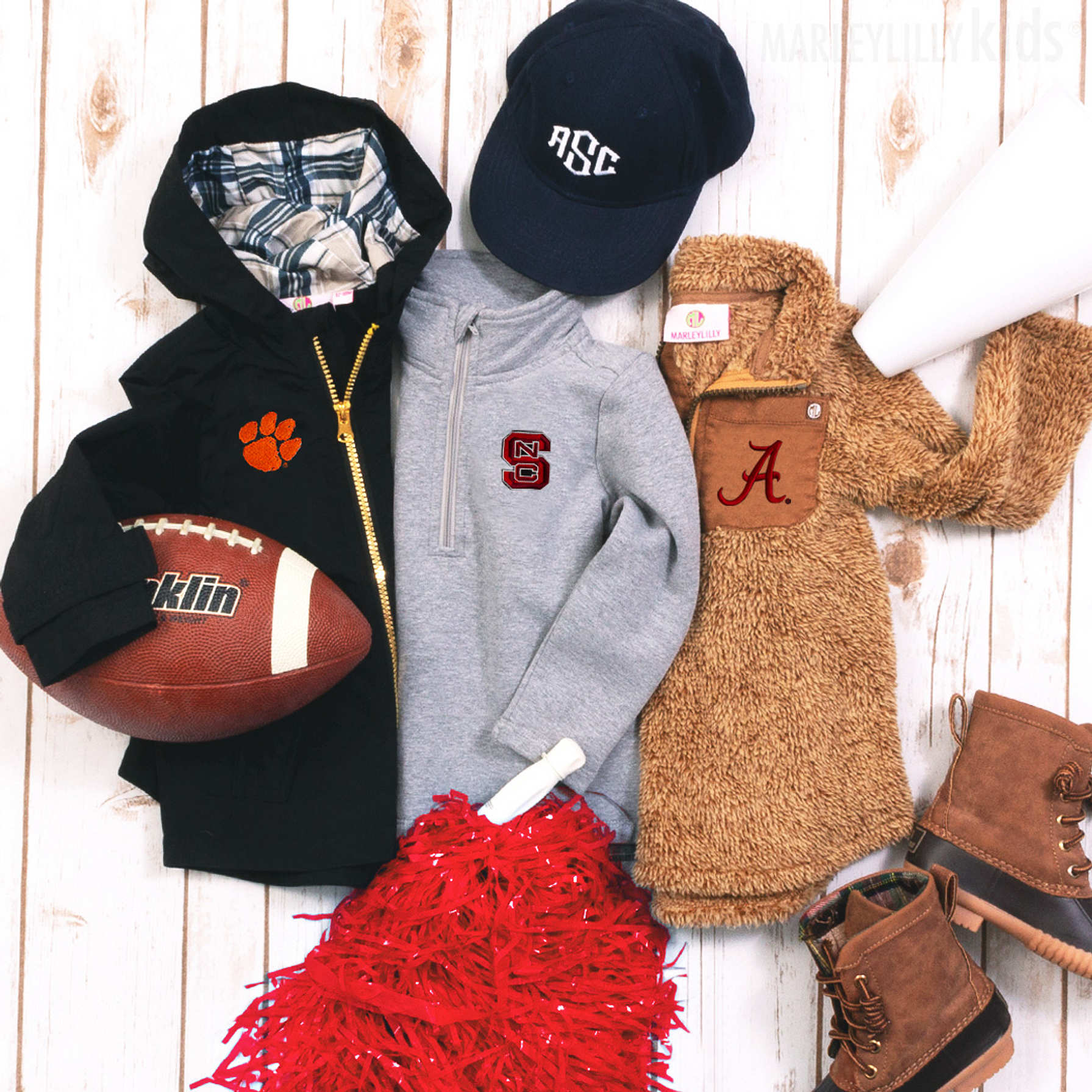 Embroidered Clemson Kids Jacket