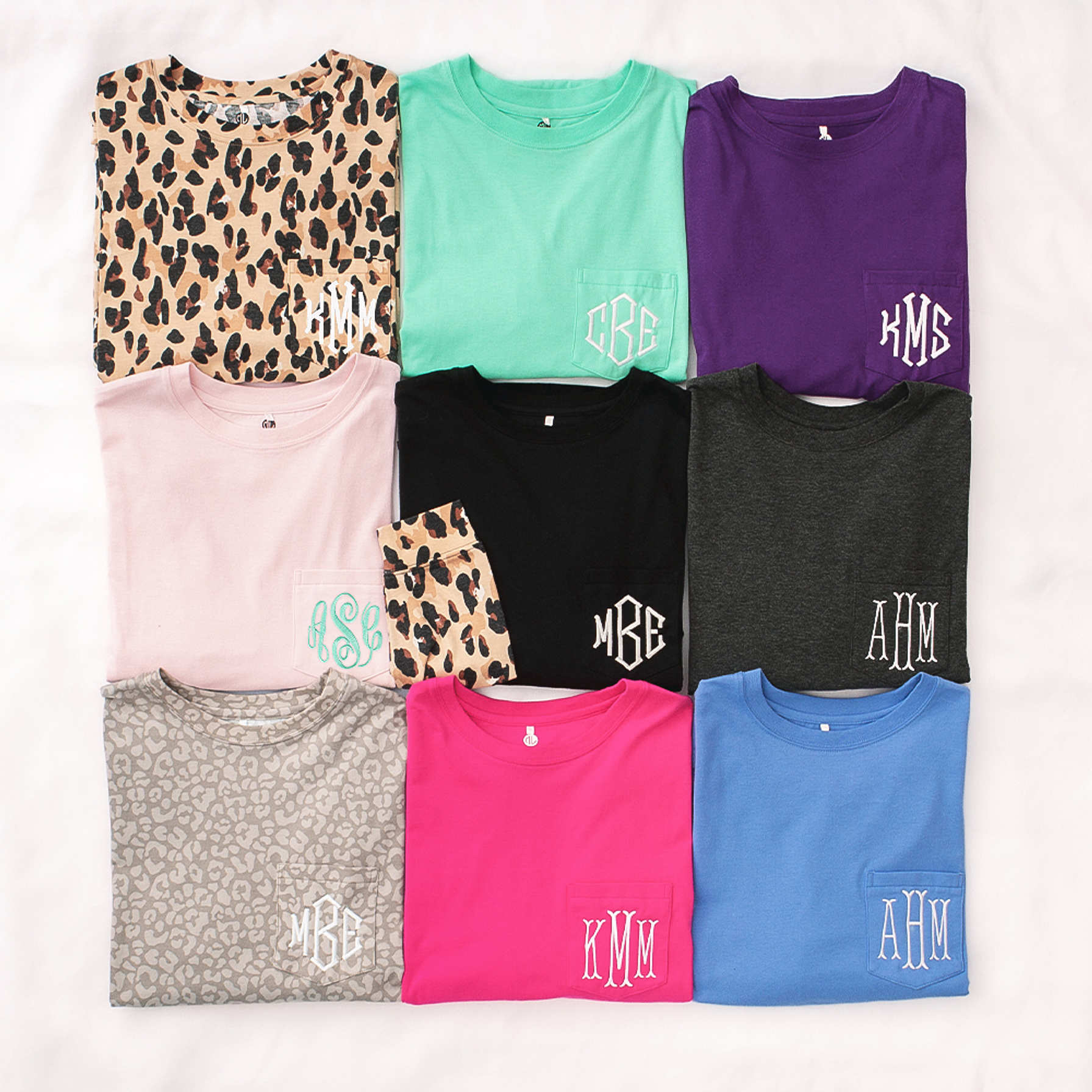 Monogrammed Long-Sleeve Shirt — Marleylilly
