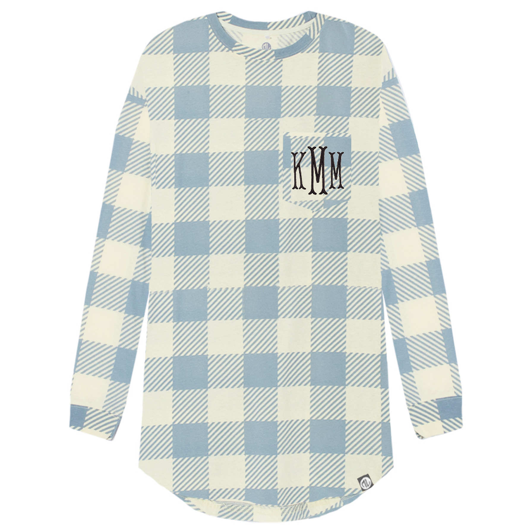 Monogrammed Long-Sleeve Shirt — Marleylilly