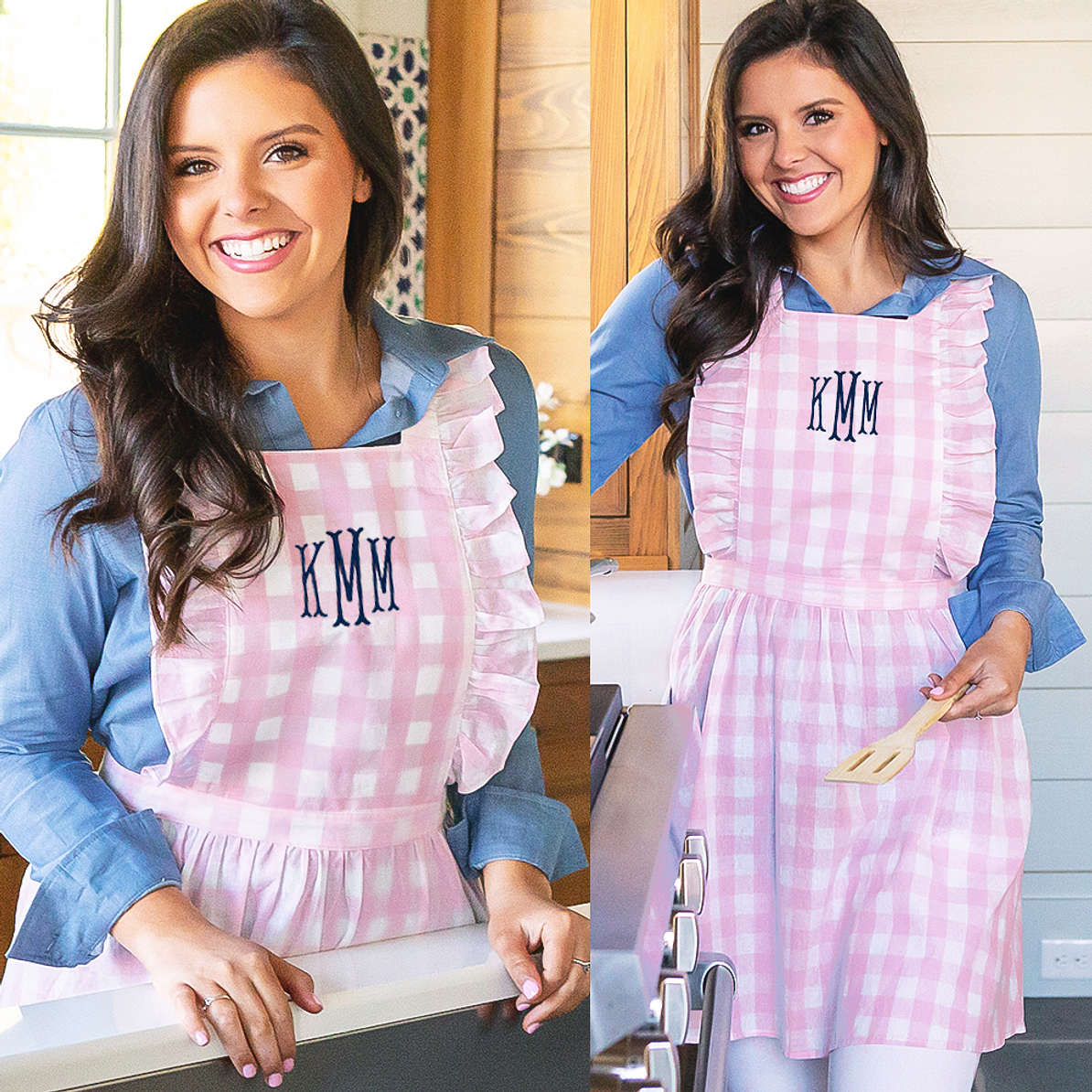 Monogram Apron - Personalized Cooking Apron