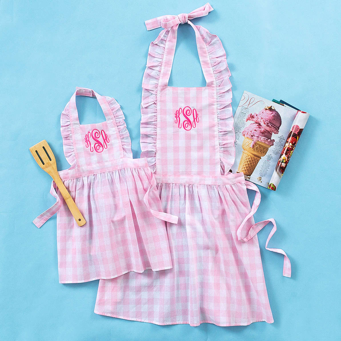 Monogram Apron - Personalized Cooking Apron