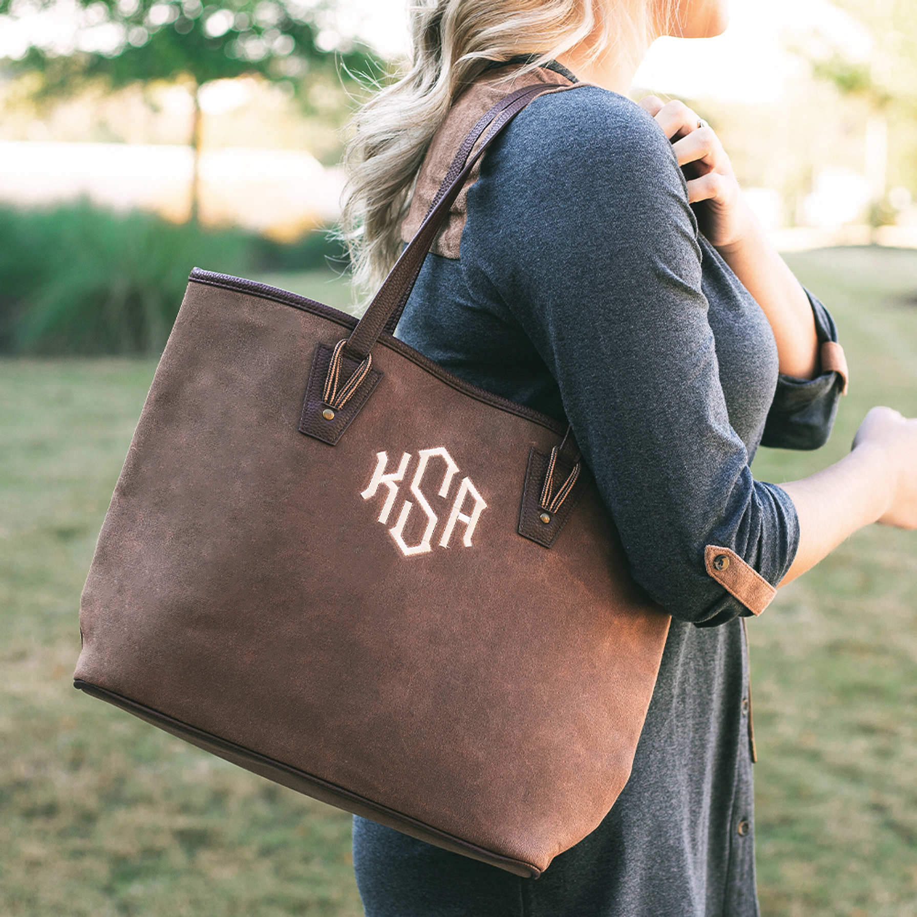 Personalized Canvas Tote Bag - Marleylilly