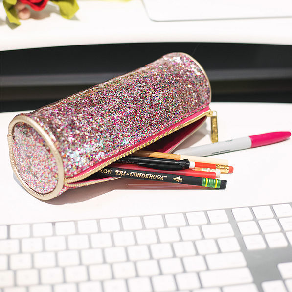 Colorful Glitter Pencil Case Marleylilly