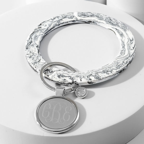 Personalized Large Key Ring - Marleylilly