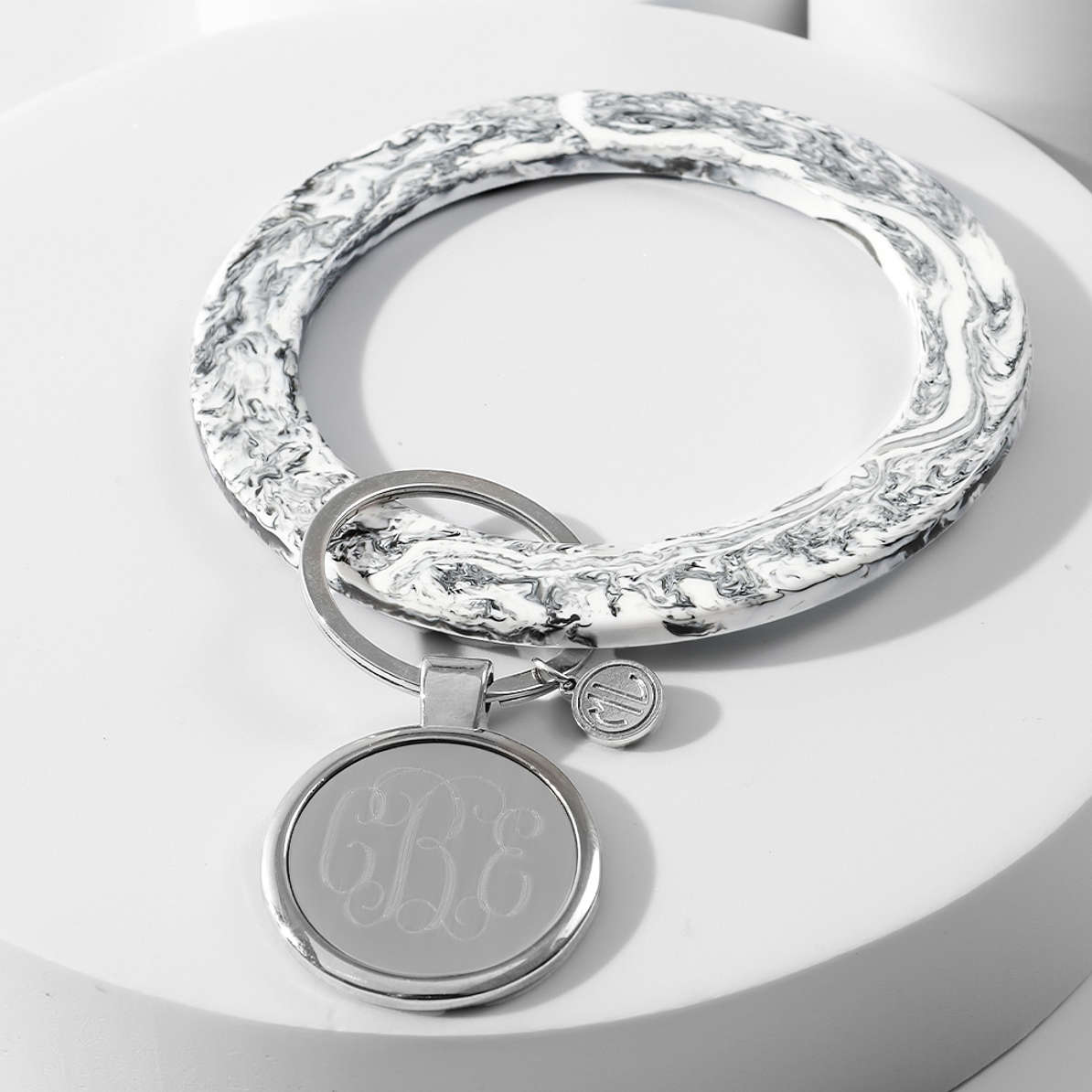 Personalized Large Key Ring - Marleylilly