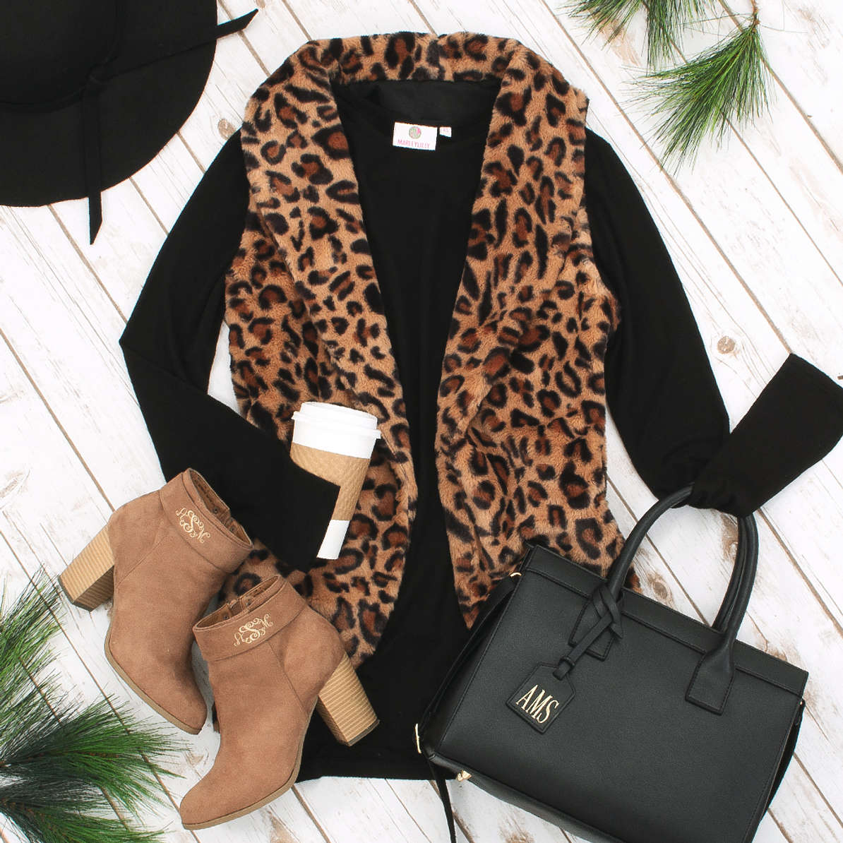 Cozy Faux Fur Leopard Vest