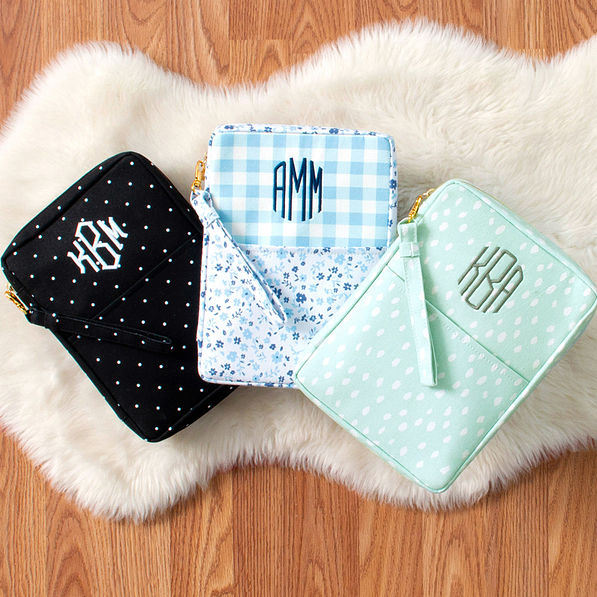 Monogrammed Bible Carrier Case - Marleylilly