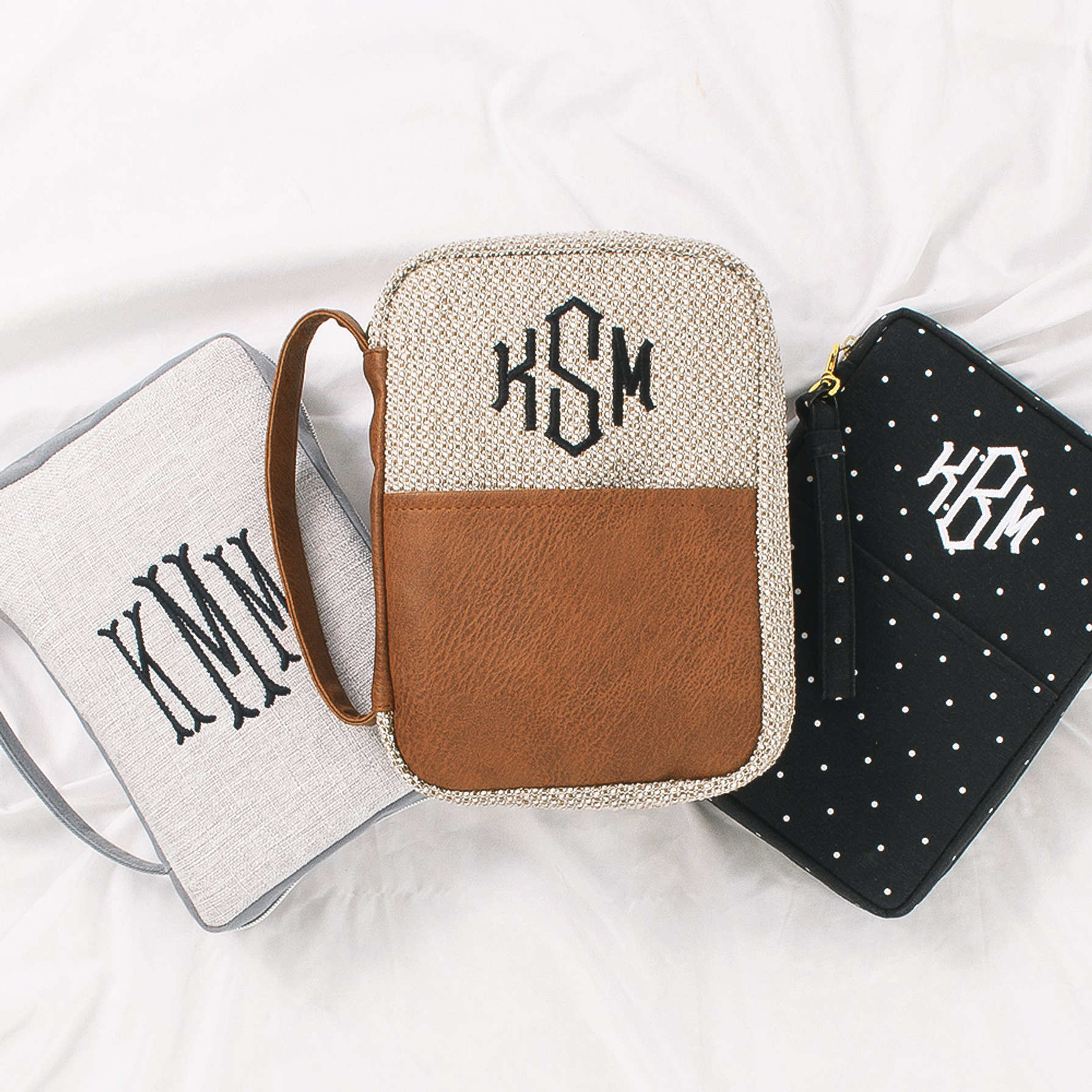 Monogrammed Bible Carrier Case - Marleylilly
