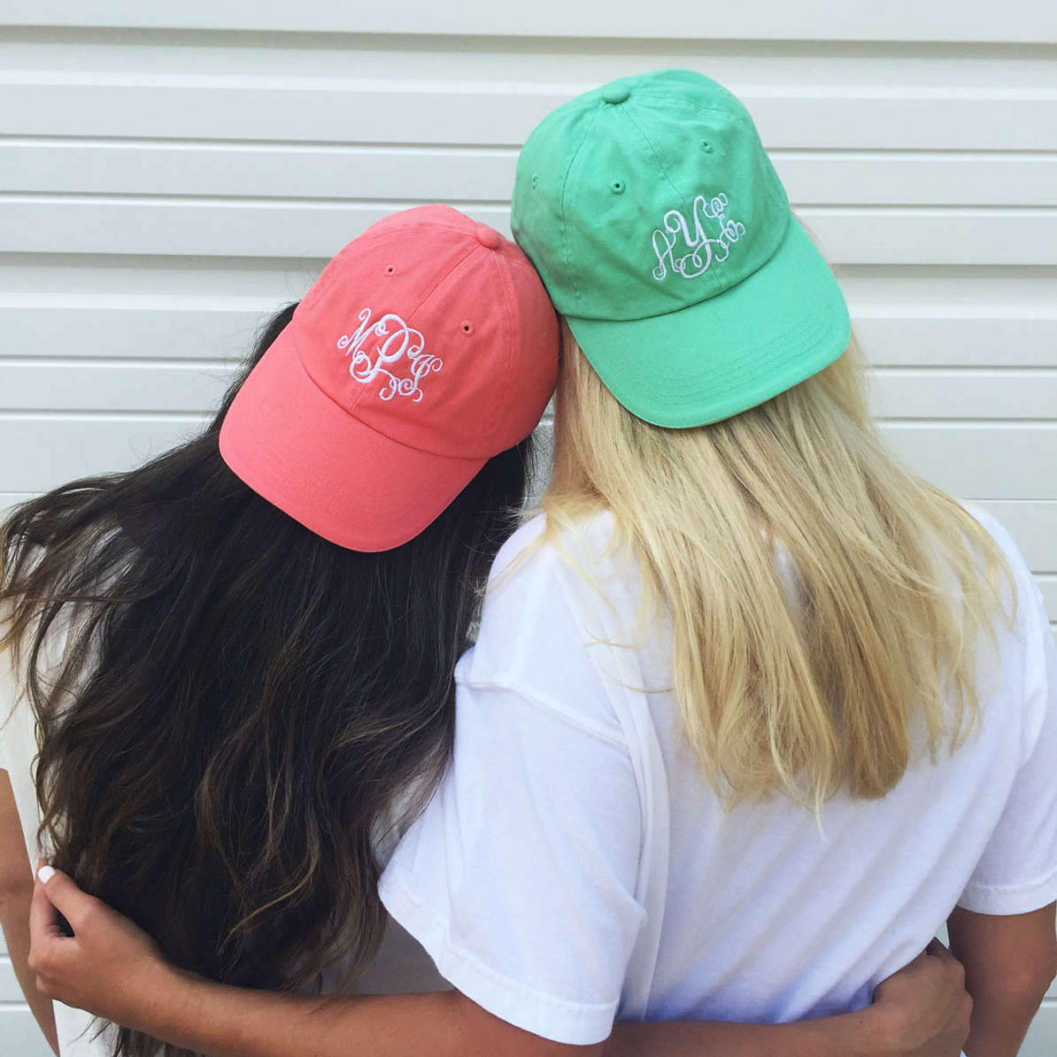 Monogrammed Baseball Cap for Women - Marleylilly