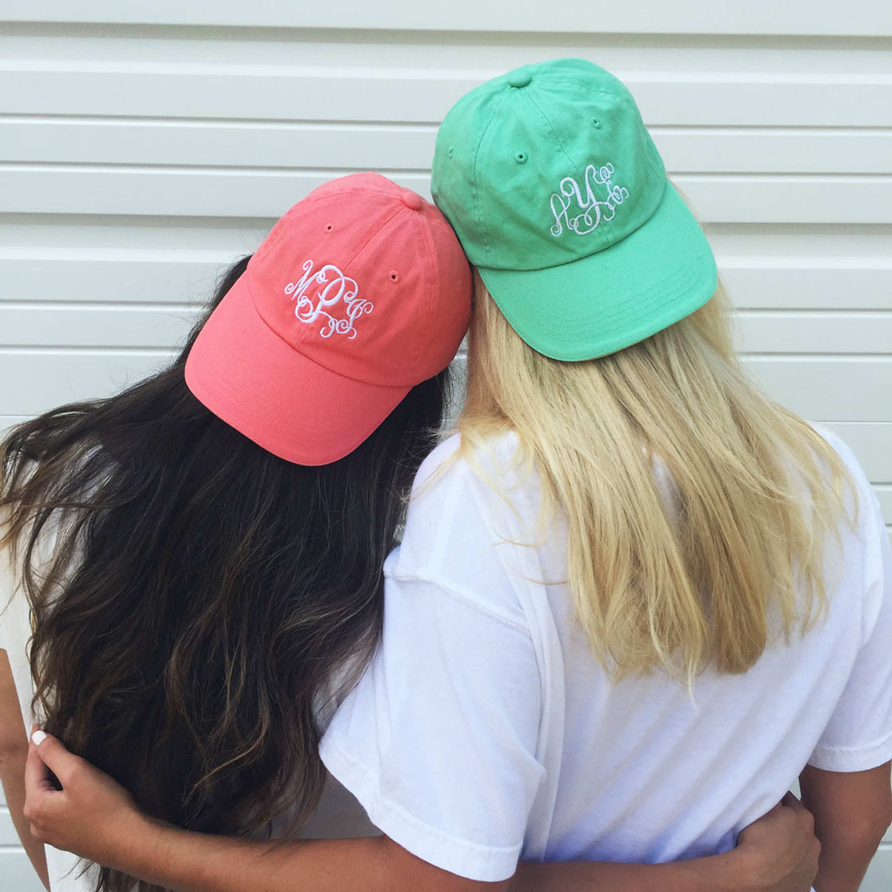 Monogrammed Baseball Cap for Women - Marleylilly