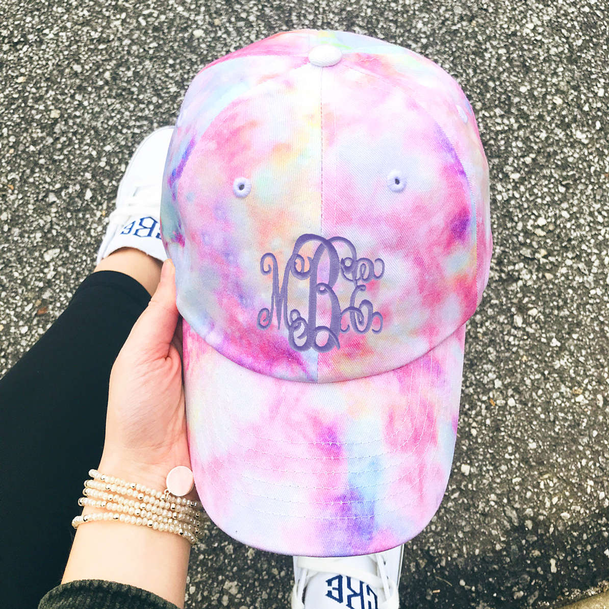 Monogrammed Baseball Cap for Women - Marleylilly