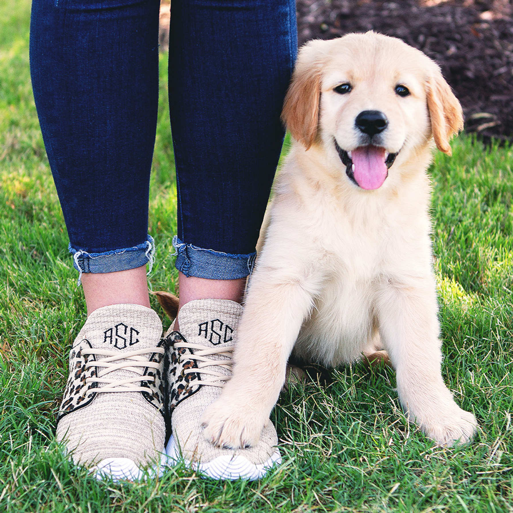 Personalized Leopard Sneakers - Marleylilly