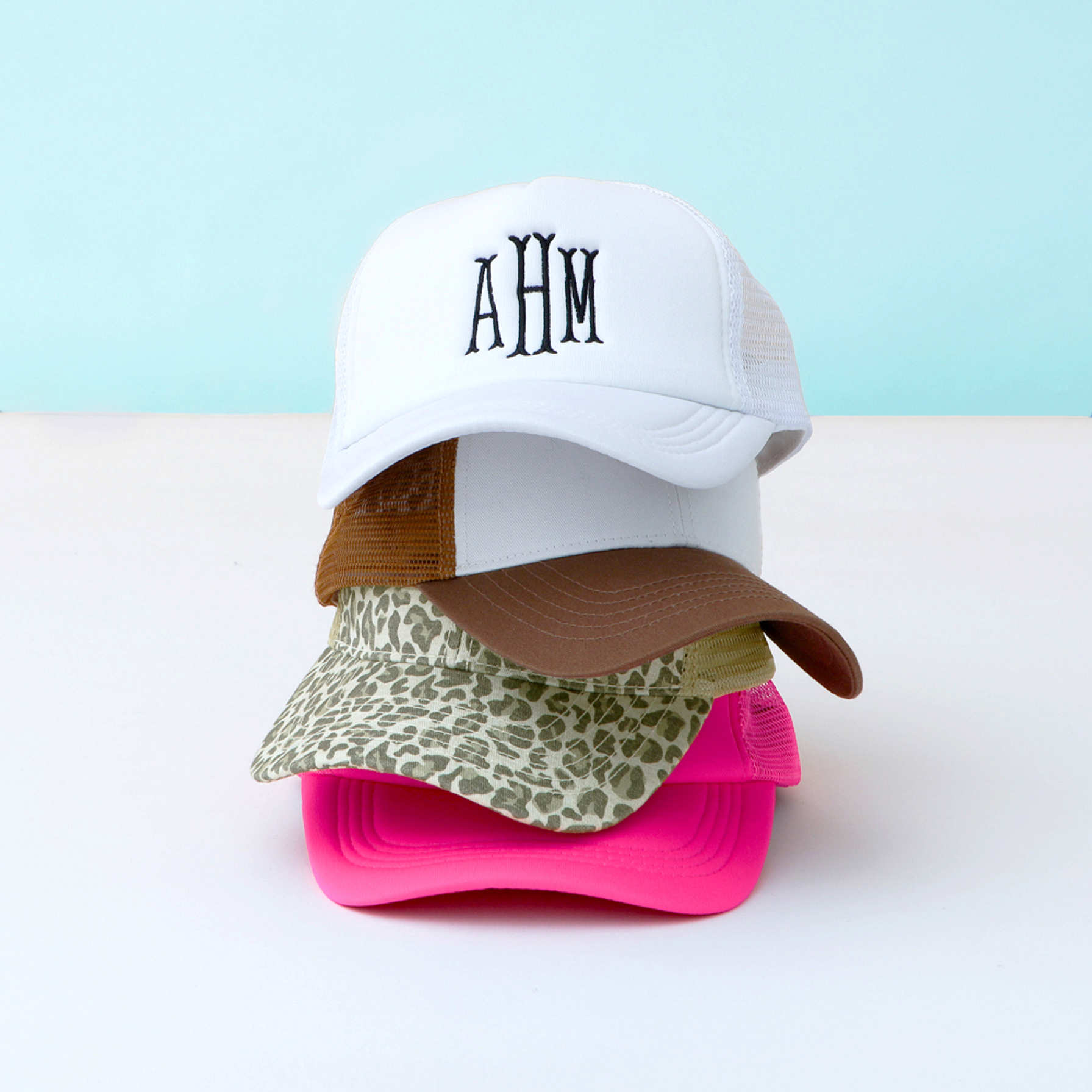 Personalized Trucker Baseball Hat - Marleylilly