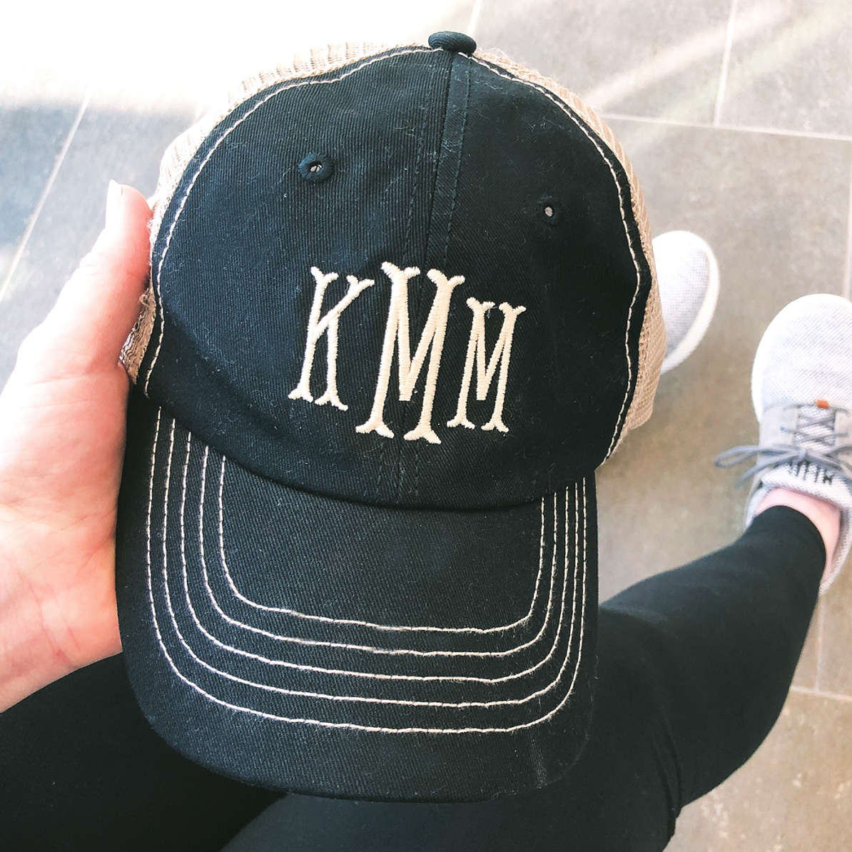 Personalized Trucker Baseball Hat - Marleylilly