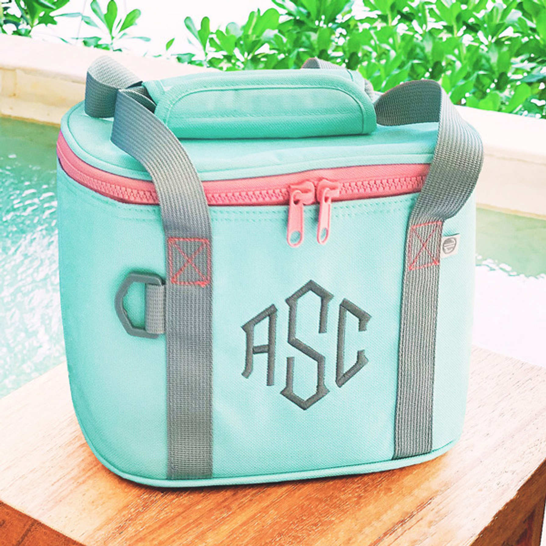 Small Personal Cooler — Small Monogrammed Cooler Bag