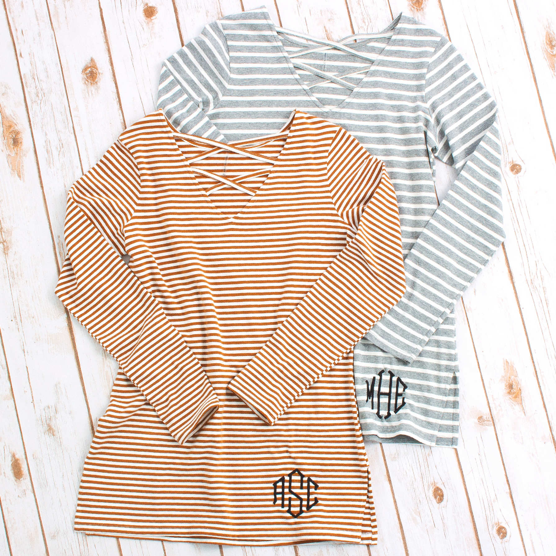 Personalized Criss Cross Tunic