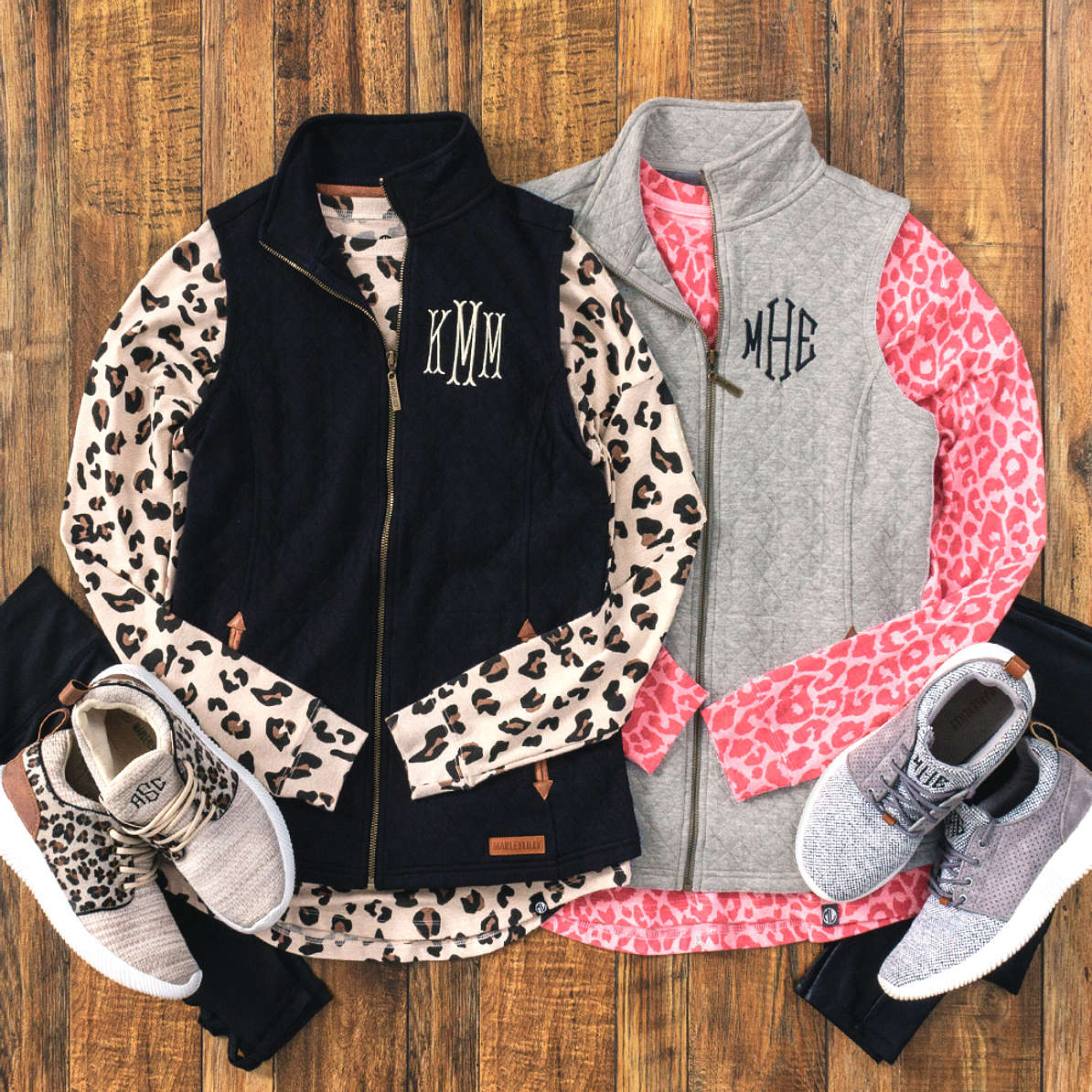 Personalized Quilted Vest – Marleylilly