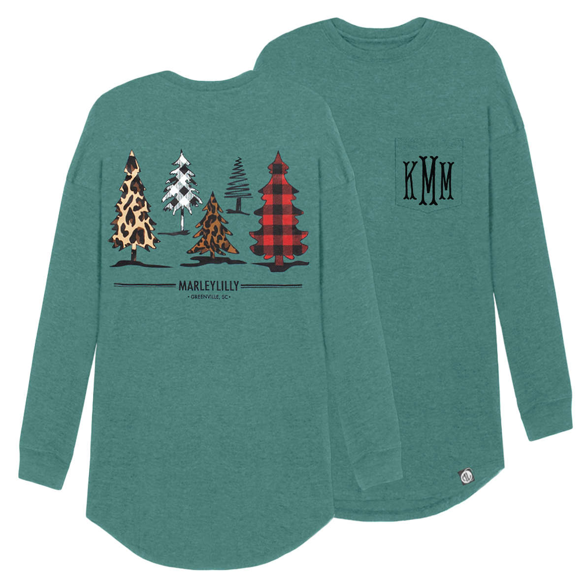 Personalized Christmas Tree Shirt | Marleylilly