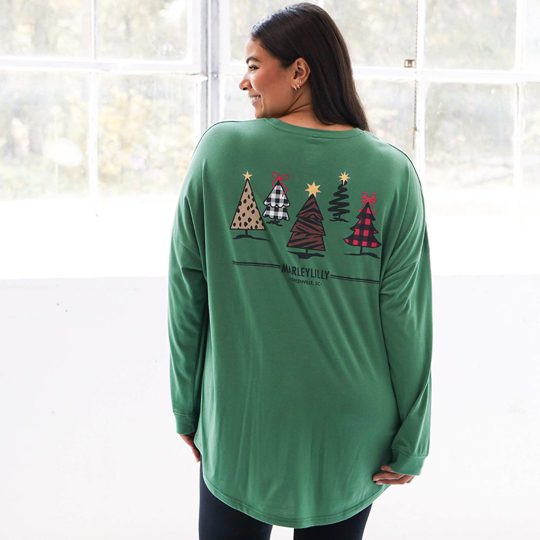 Personalized Christmas Tree Shirt | Marleylilly