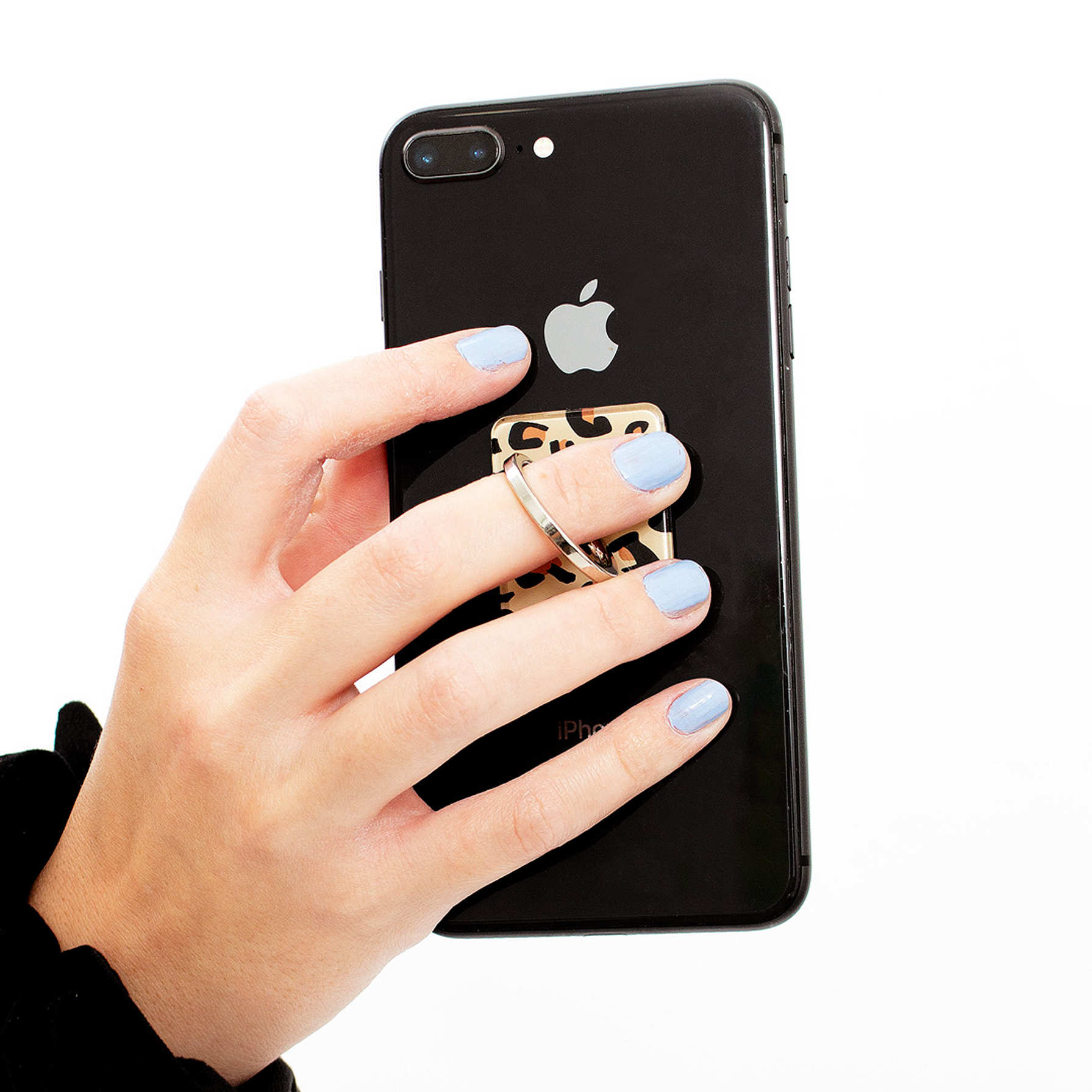 Acrylic Pattern Phone Ring - Marble or Leopard