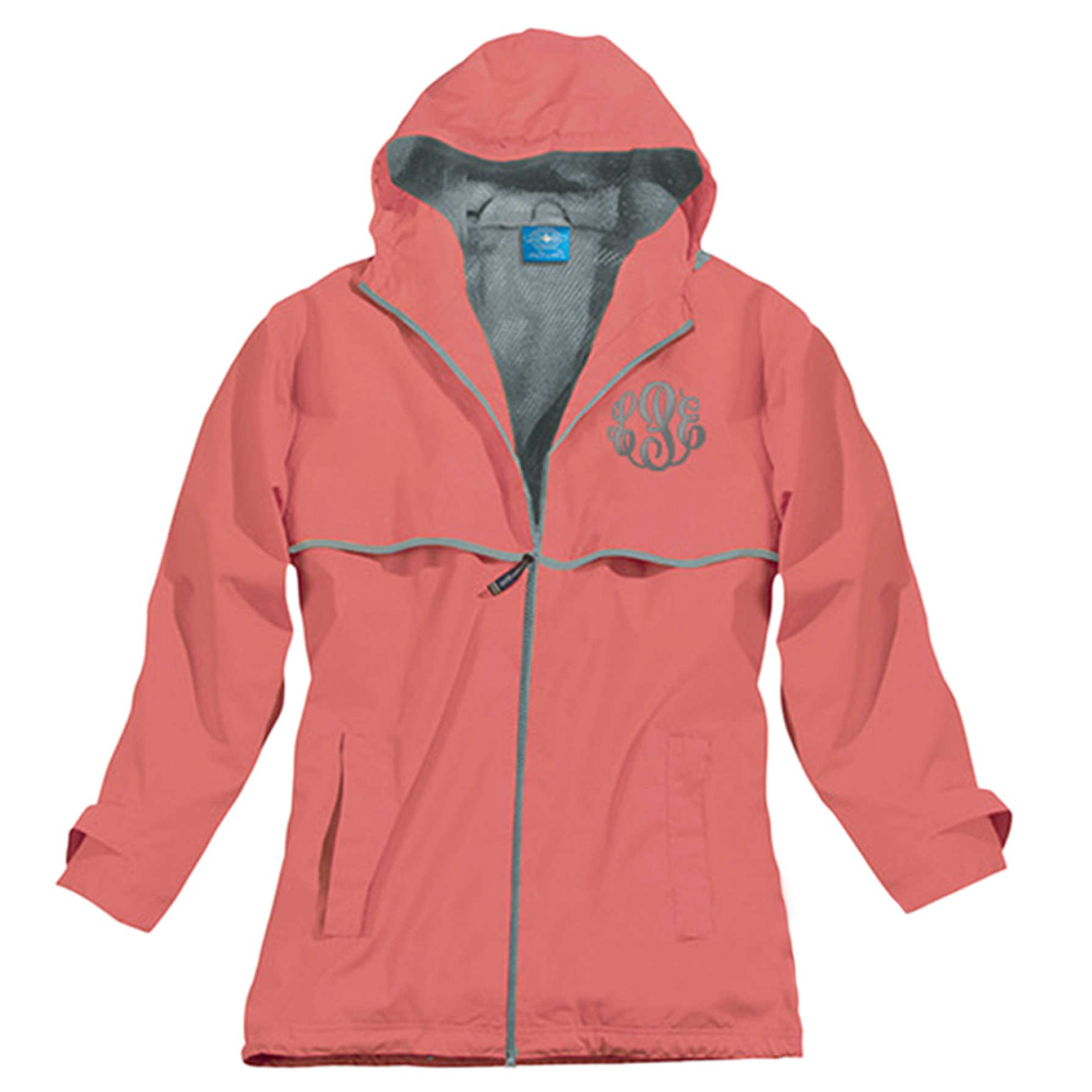 Monogrammed Rain Jacket - Women's New Englander Jacket with Hood