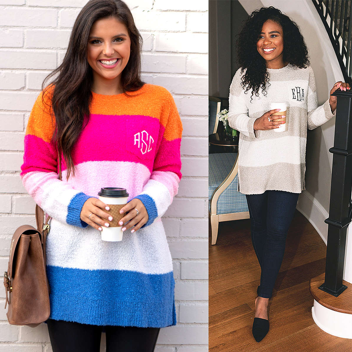 Monogrammed Sweater - Marleylilly