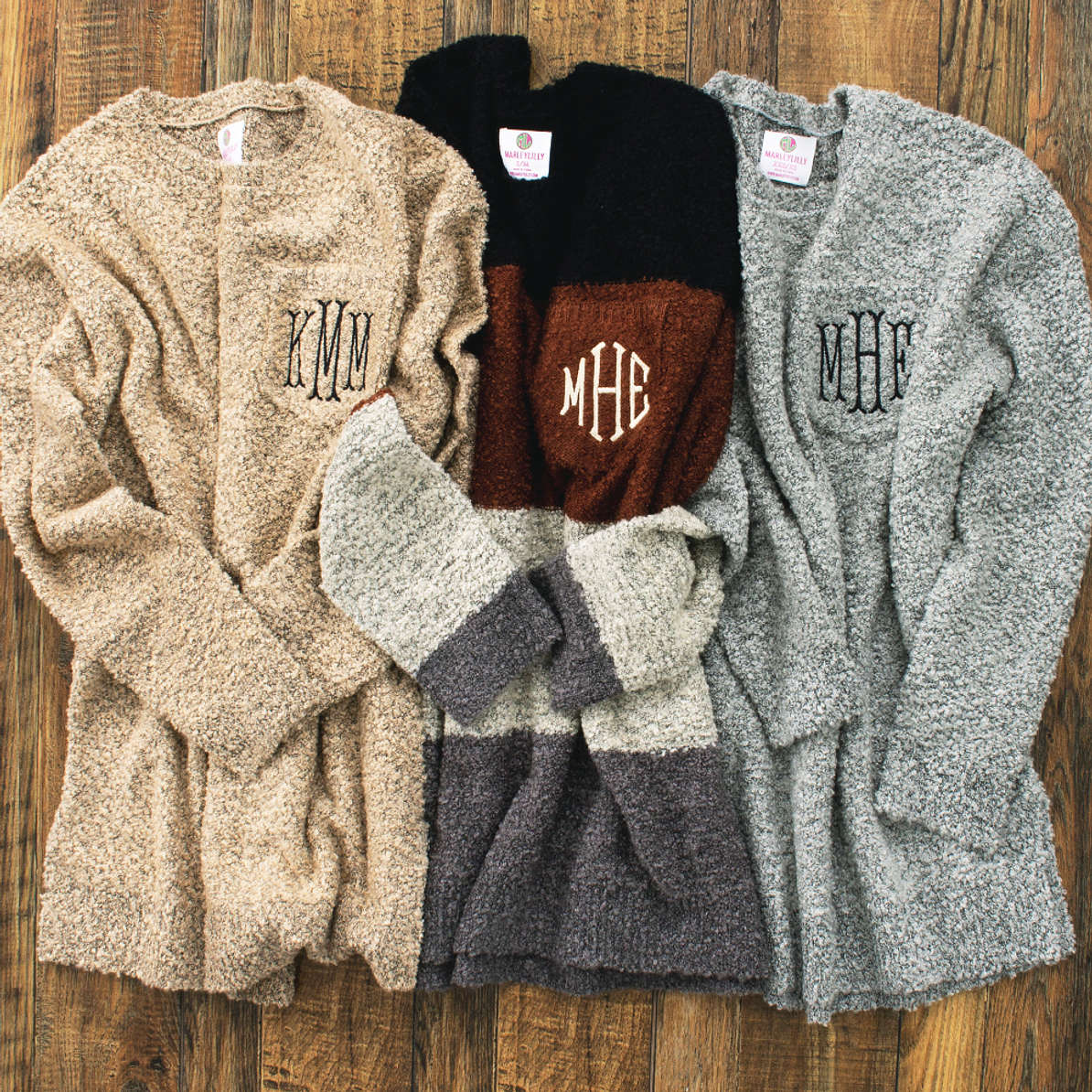Monogrammed Sweater - Marleylilly